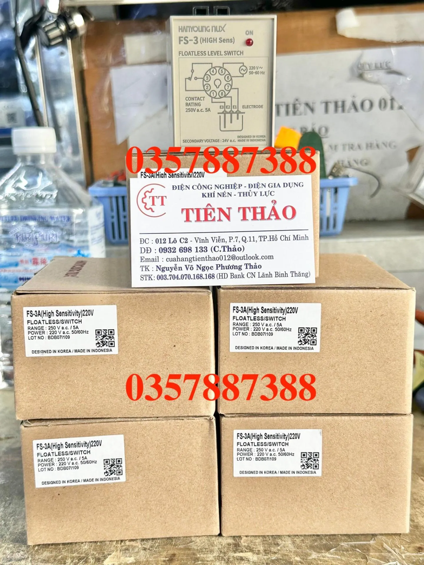 💥💥 BỘ ĐIỀU KHIỂN MỰC NƯỚC HANYOUNG FS-3A 💥💥